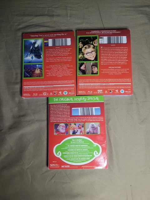 RUDOLPH THE RED-NOSED Reindeer,Christmas story,The polar express (Blu ...