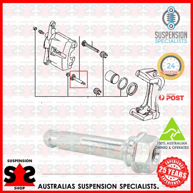 GUIDE BOLT, BRAKE Caliper Suit MAZDA Mazda6 2.5 (GJ5FP) 6 Saloon (GJ, GL) EUR 22,26 - PicClick FR