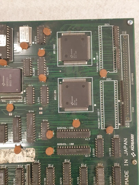 ARCADE JAMMA PCB Super Contra Konami working EUR 369,00 - PicClick FR