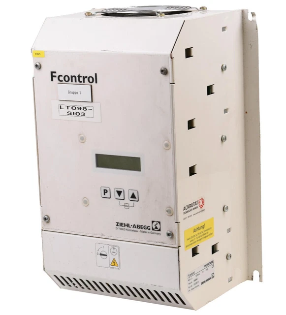 ZIEHL-ABEGG FCONTROL FKDM7AME Frequenzumwandler 308002 ...