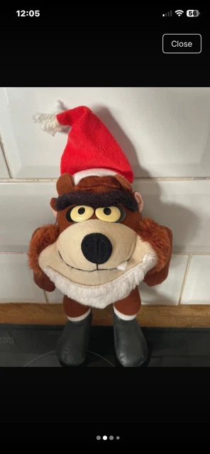 A VINTAGE 1993 Warner Bros Tasmania Devil Plush Soft Toy £5.45 ...