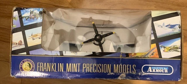 FRANKLIN MINT PRECISION Models Collection Armour F4U Corsair Airplane ...