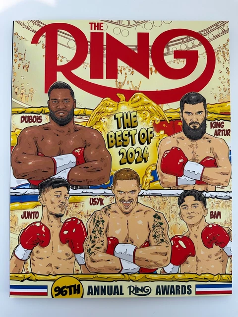 THE RING BOXING Magazine THE BEST OF 2024 January 2025 Eubank Jr ...