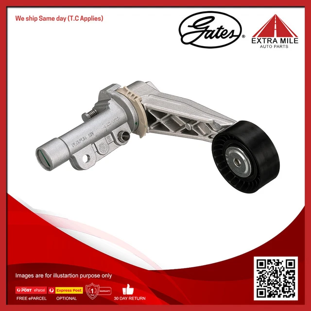 GATES V-RIBBED BELT Tensioner For Peugeot 207 SW WK 1.6L 5FW EP6, EP6 ...