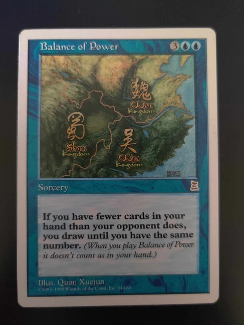 BALANCE OF POWER Portal Three Kingdoms P3K anglais x1 LP MTG Magic: the ...