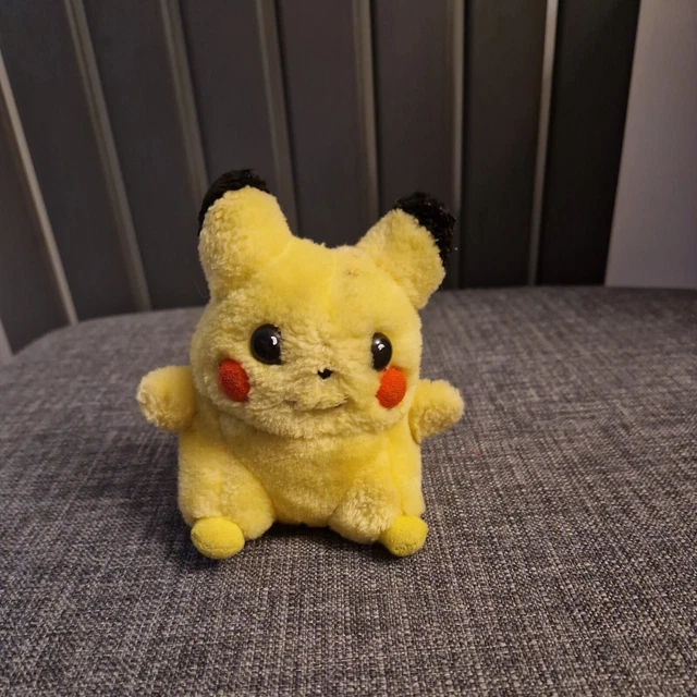 POKÉMON PIKACHU YELLOW soft plush/toy. 1990’s version - 1998. £10.00 ...