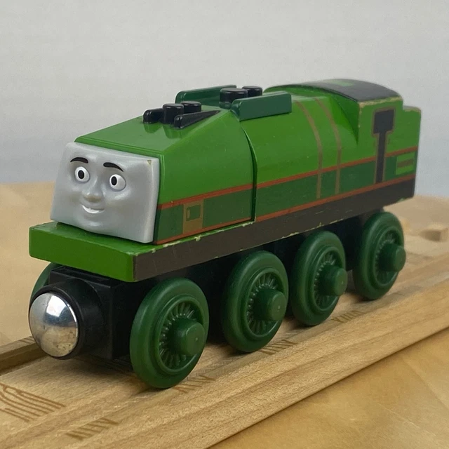 THOMAS THE TANK Engine - Mattel (2012) Wooden Engine - Gator Engine EUR ...