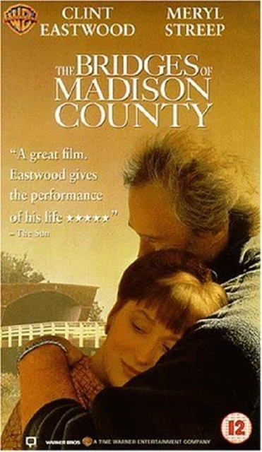 THE BRIDGES OF Madison County'-------VHS Video Tape £6.30 - PicClick UK
