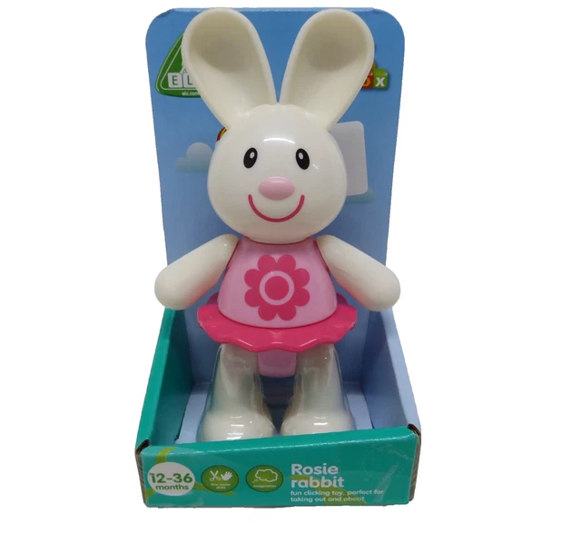 ELC TWIST AND click clack friends toy Rosie Rabbit Listing 3 £5.99 ...