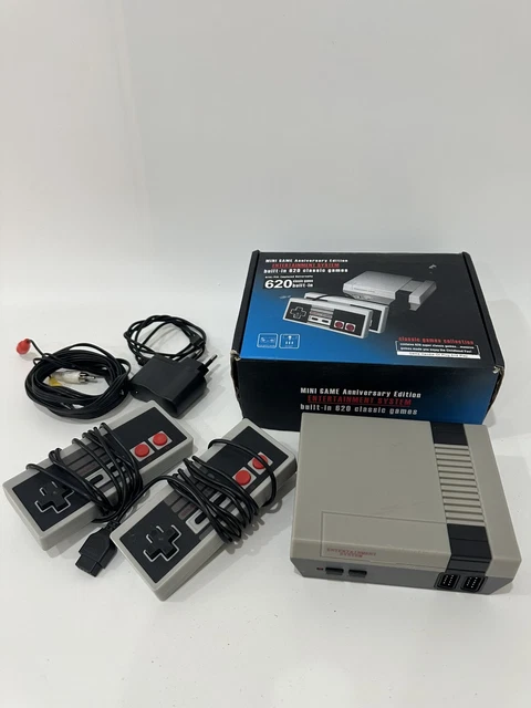 MINI GAME ANNIVERSARY Edition Entertainment System Built-in 620 Classic ...