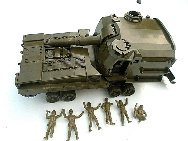 RENWAL BLUEPRINT MODELS Self Propelled Howitzer Plastic Model Kit 1/32 ...