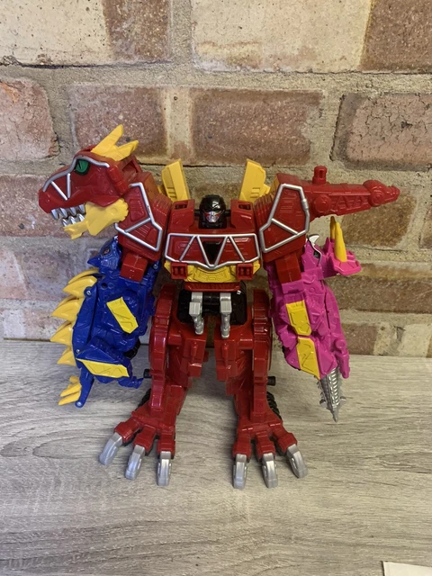 BANDAI POWER RANGERS Deluxe Dino Charge Red T-Rex Megazord £22.99 ...