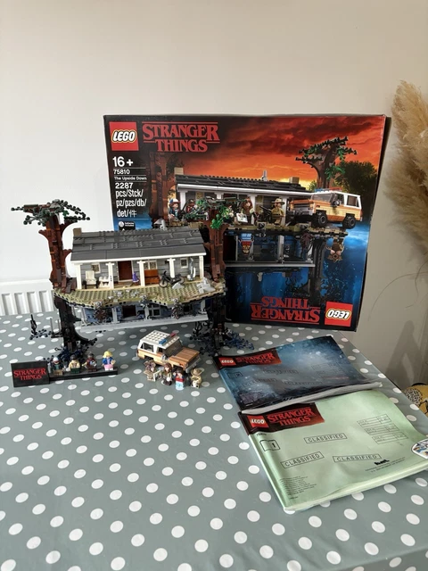 LEGO STRANGER THINGS The Upside Down 75810 with Box, Instructions ...