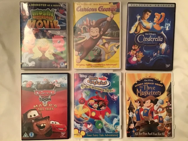 KIDS DISNEY DVD bundle £9.99 - PicClick UK