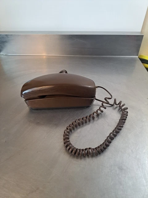RADIO SHACK PUSH Button Phone Vintage Land Line 1990’s Y2K Brown Wall ...