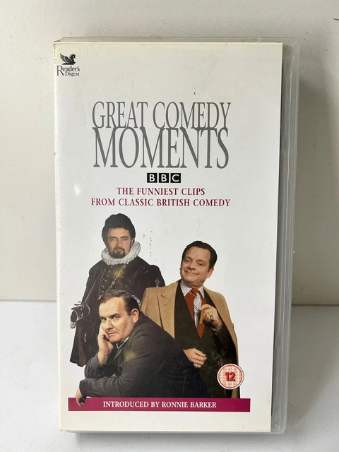 READER'S DIGEST BBC Great Comedy Moments Double VHS Video Cassette Tape ...