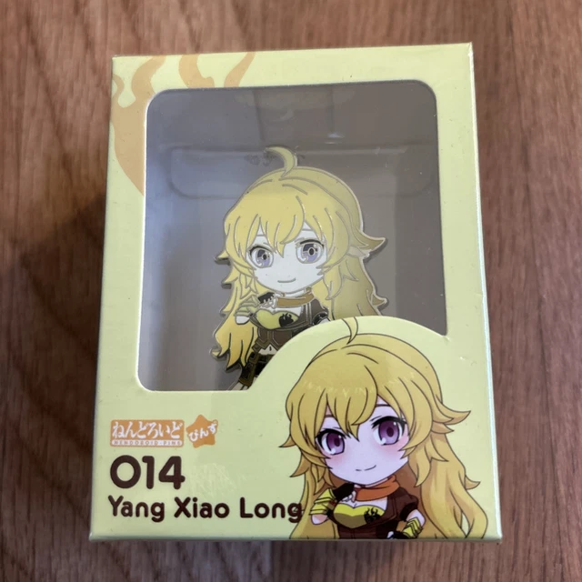 GOODSMILE CONNECT RWBY Nendoroid Enamel 2" Pin & Stand Yang Xiao Long ...