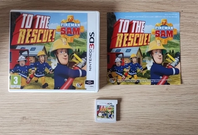 FIREMAN SAM: TO The Rescue Nintendo 3DS, Boxed With Quick Guide, Free ...