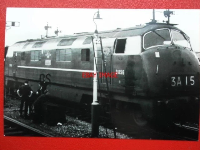 PHOTO BR Class 43 Warship Diesel Loco No D856 Trojan At Swindon Aug ...