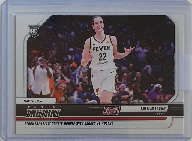 2024 PANINI INSTANT WNBA Caitlin Clark Rookie #28 /2597 RC - Ready to ...