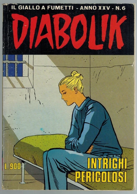 DIABOLIK INEDITO ANNO XXV 6 Intrighi Pericolosi Astorina 1986 EUR 2,50 ...