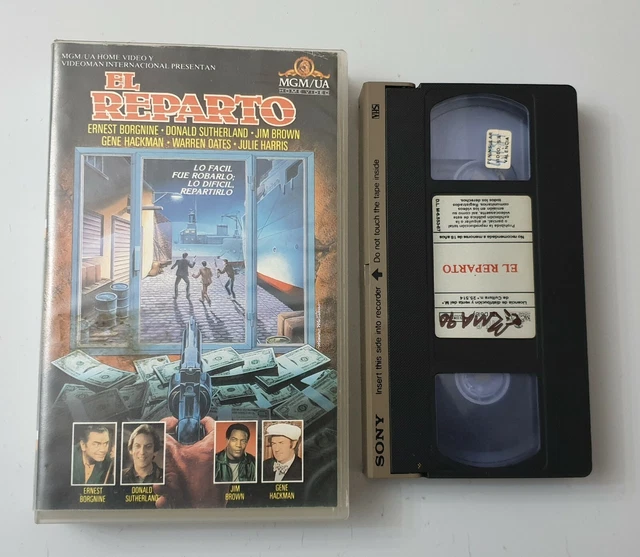 VHS: EL REPARTO 1968 US aka THE SPLIT Atracos, Accion, Robos £15.79 ...