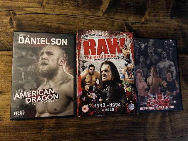 WRESTLING DVD BUNDLE- ROH/WWE/Dragon Gate- Bryan Danielson/Bret Hart ...