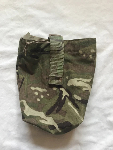 BRITISH ARMY VIRTUS Magazine Drop Pouch | MTP Webbing Dump Pouch VGC £ ...
