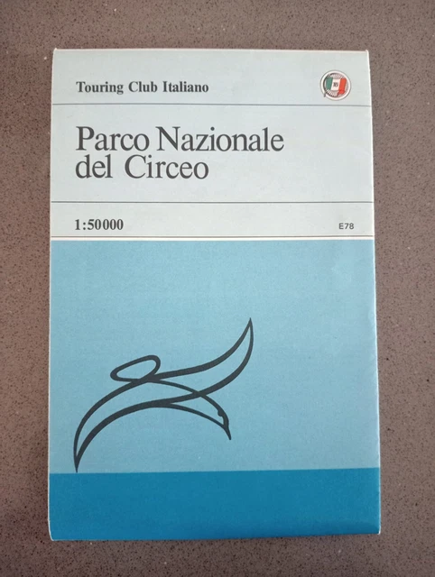 CARTA MAPPA - Parco Nazionale Del Circeo - Touring Club Italiano - 1: ...