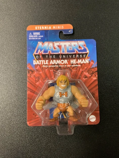 MASTERS OF THE Universe Eternia Minis Battle Armor He-Man EUR 4,63 - PicClick FR