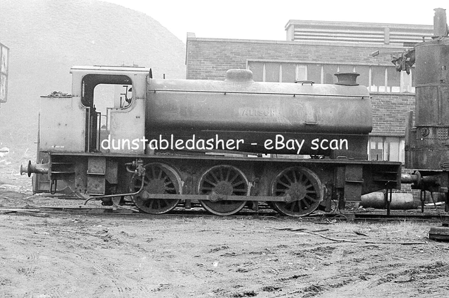 RAILWAY NEGATIVE: HUNSLET 0.6.0St Alison @ Ncb Bold Colliery 1977 £4.95 ...