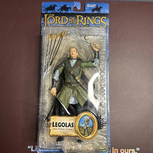 LORD OF THE Rings Return of the King Legolas In Rohan Armor Figure ...