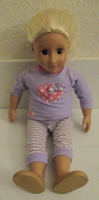 Our Generation By Battat Blonde Hair Brown Eyes 18 Doll H18000 02 £6