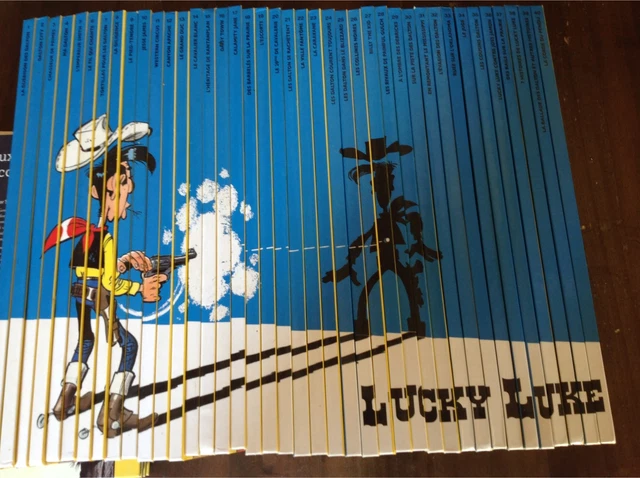 LUCKY LUKE L'INTÉGRALE collection complète de 40 volumes morris ...