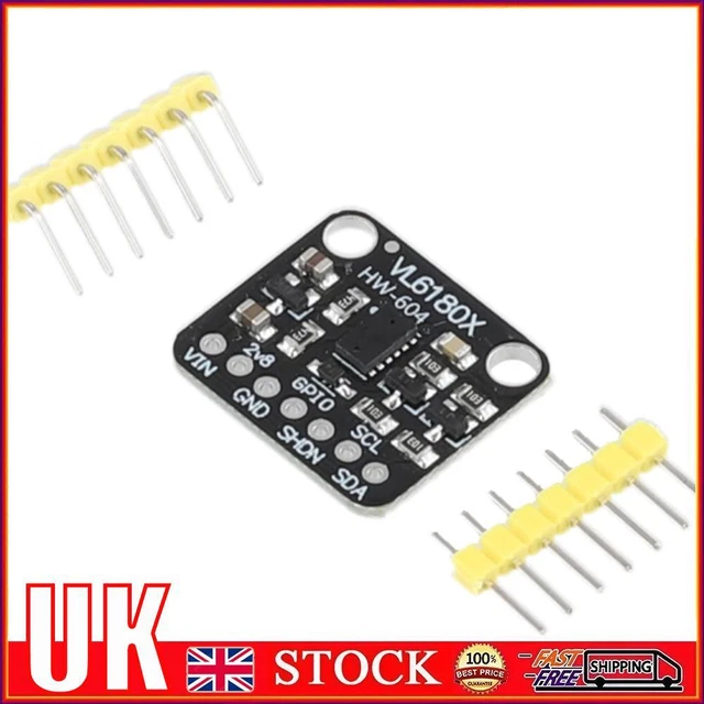 VL6180X RANGE FINDER Optical Ranging Sensor Module I2C Interface ...