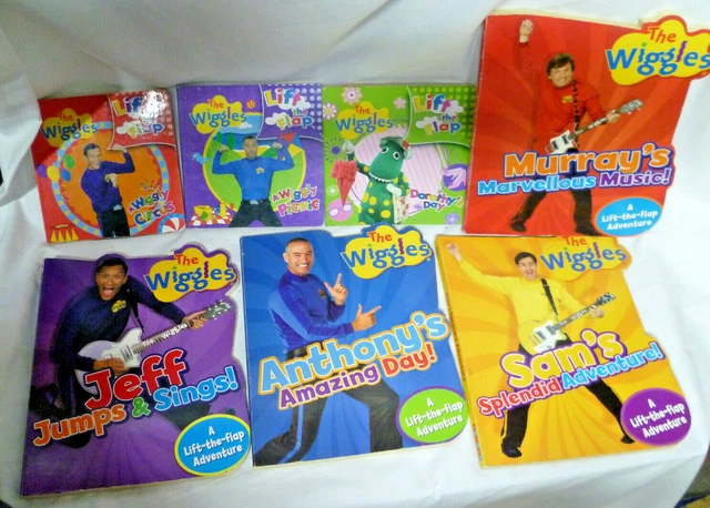 THE WIGGLES BOOK Bundle Bulk Lot x 7. 2009 - 2010 $29.95 - PicClick AU