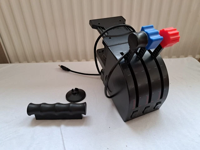 LOGITECH SAITEK PRO Flight Throttle Quadrant Flugsimulator **HÄNDLER ...