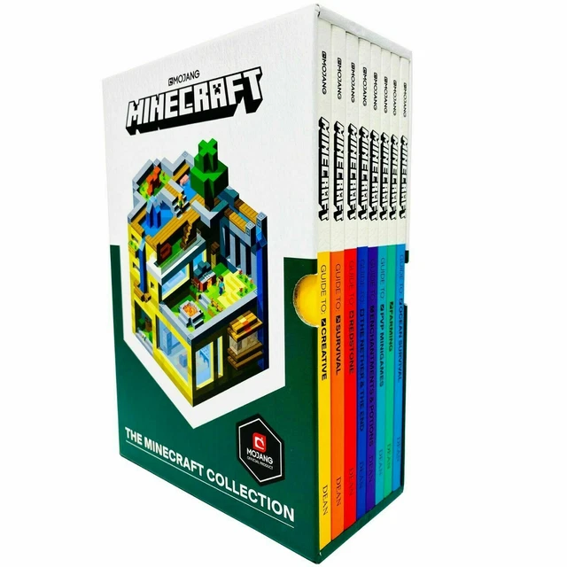 THE OFFICIAL MINECRAFT Guide Collection 8 Books Box Set By Mojang NEW ...