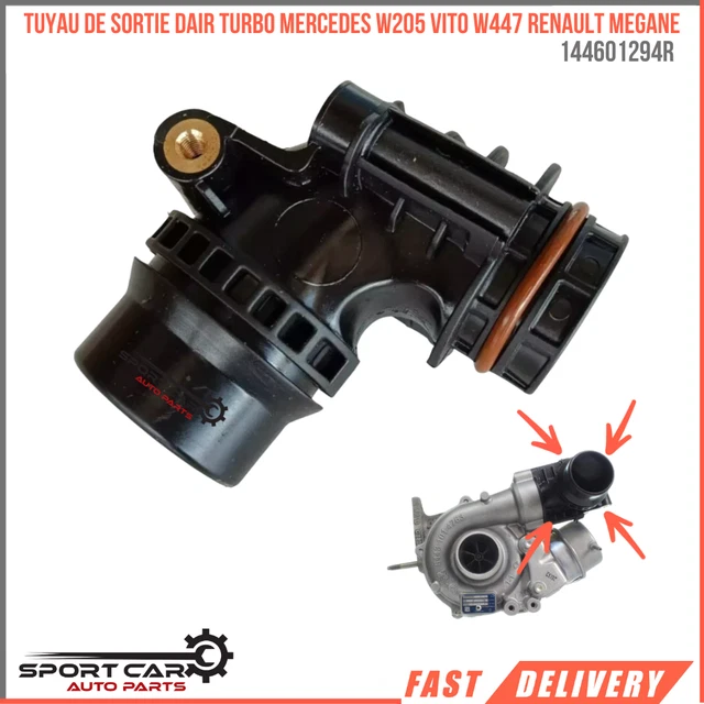 TUYAU DE SORTIE dair turbo Mercedes W205 Vito W447 Renault Megane OEM ...