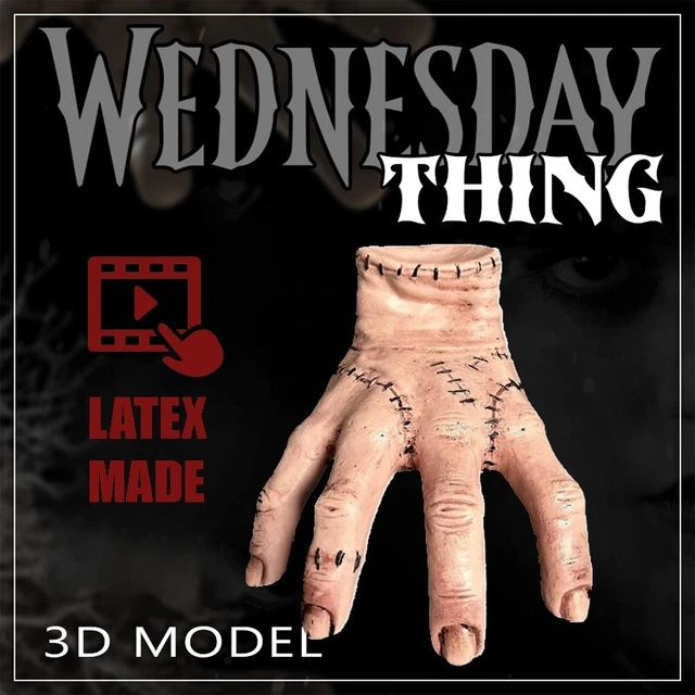 YUNSUELO WEDNESDAY ADDAMS Thing Hand, 2023 The Thing from Wednesday ...