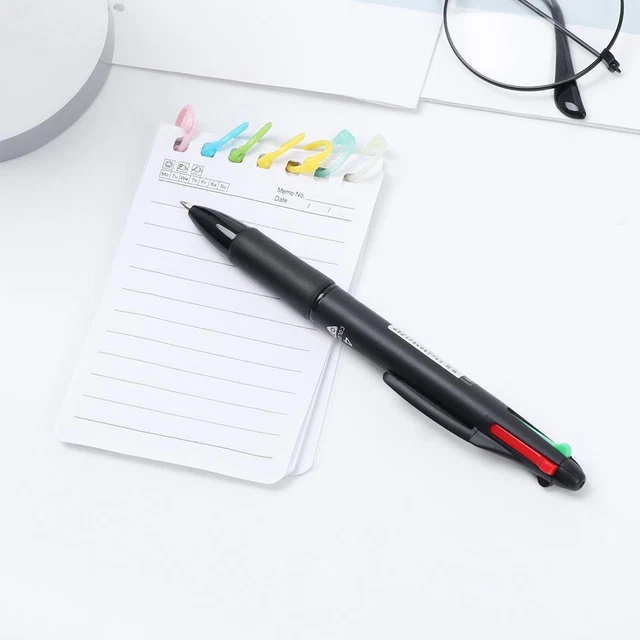 RETRACTABLE PLASTIC CHUNKY Gel Pen Multicolor Ballpoint Pen Writing ...