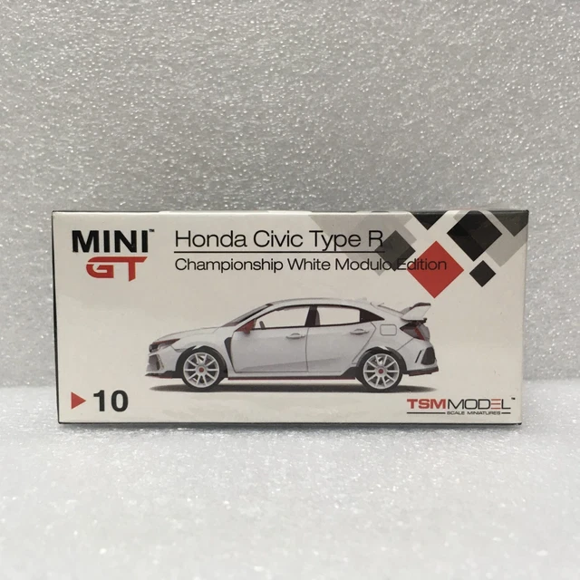 HONDA CIVIC TYPE R (FK8) Championship Modulo White #MINI GT 1/64 # ...