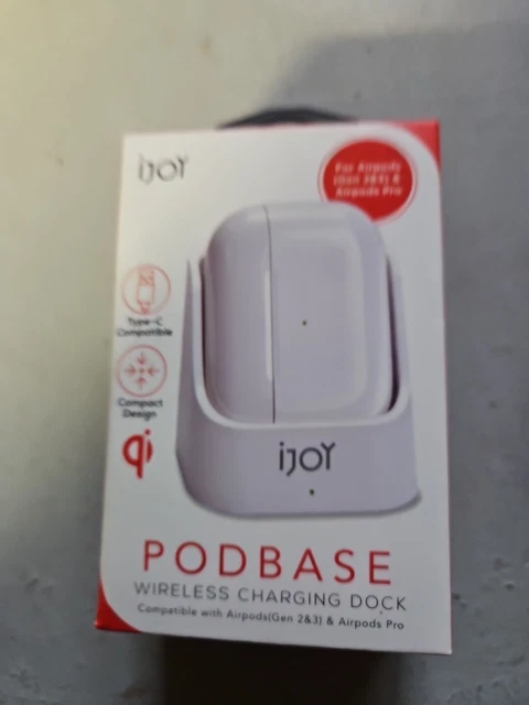 PODBASE WIRELESS CHARGER Dock For Pod Gen 2 & 3 & Pod Pro, Type C $9.99 ...