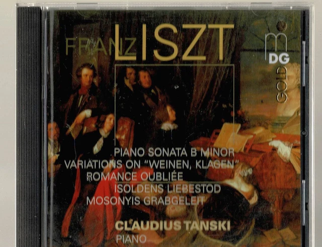 MDG CLAUDIUS TANSKI PIANO - LISZT PIANO SONATA B minor, ETC £5.99 ...