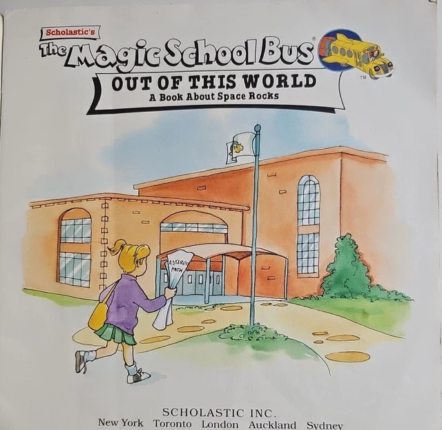 THE MAGIC SCHOOL Bus Out Of This World: A Book About Space Rocks EUR 3 ...