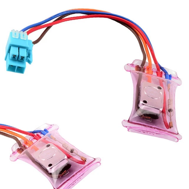 BIMETAL REPLACEMENT DEFROST Thermostat for Refrigerator 4 Wire 7 ...