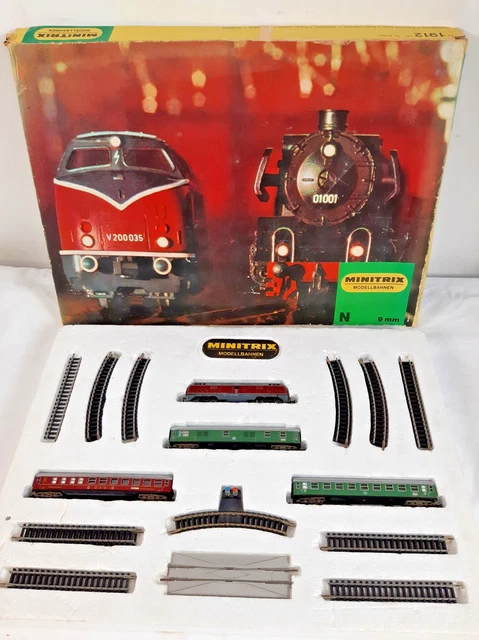 MINITRIX N GAUGE Express Train Set £29.99 - PicClick UK