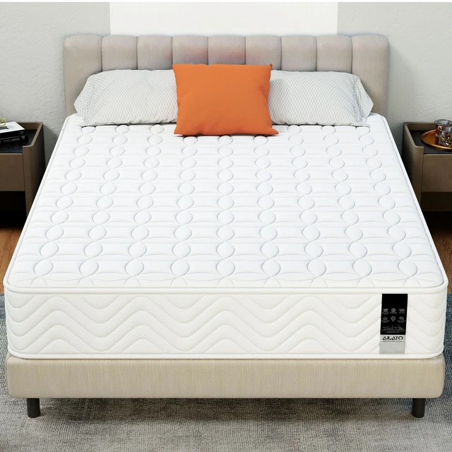 DEEP 4FT6 23CM 4000 MATTRESS SIZE SPRUNG LUXURY POCKET ORTHOPAEDIC ...