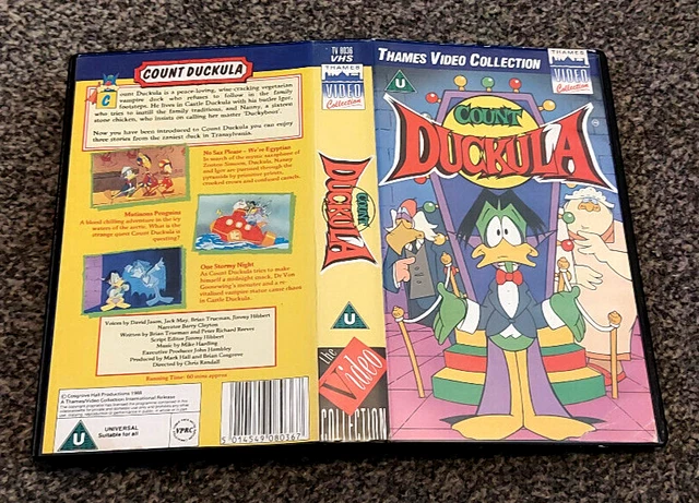COUNT DUCKULA 1 Thames Video Collection Pal Vhs Video Kids Children £8. ... COUNT DUCKULA 1 Thames Video Collection Pal Vhs Video Kids Children £8. ...