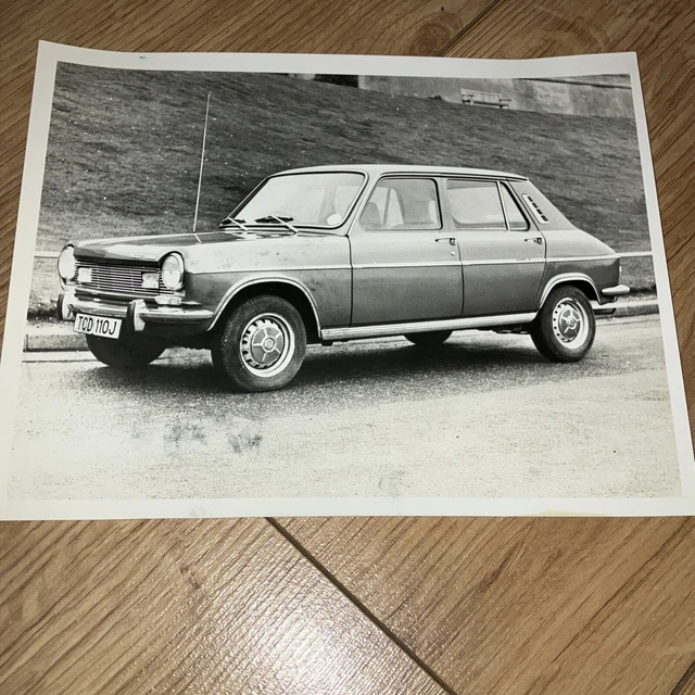SIMCA CLASSIC CAR 1204 Special - rare original vintage 1971 press ...